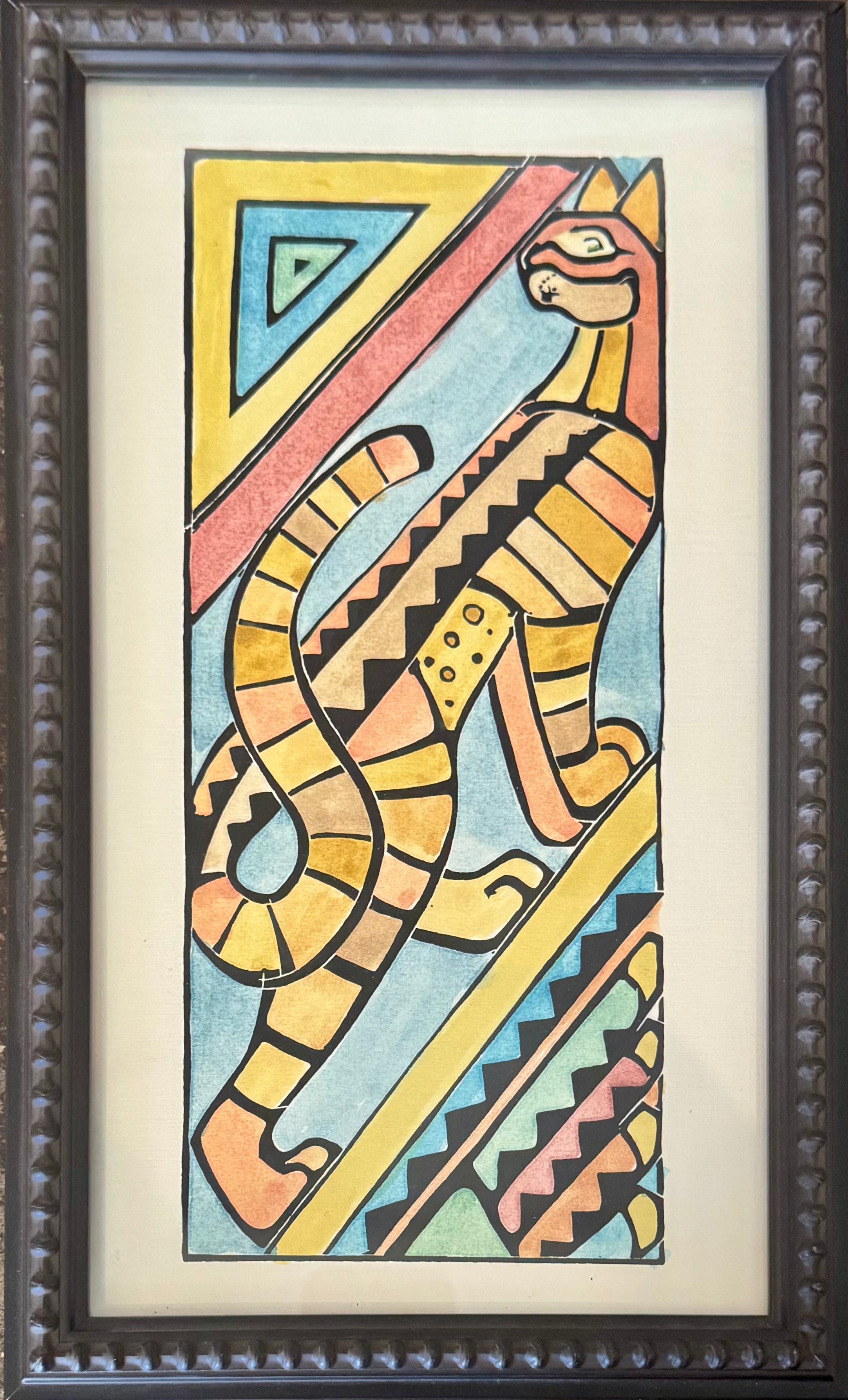 Blue Jay and Cat - Cat – Napier Frames